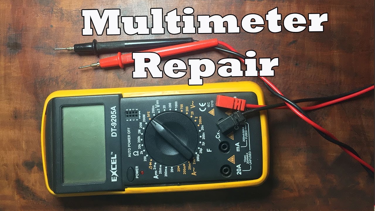 How to Fix Multimeter issues - YouTube