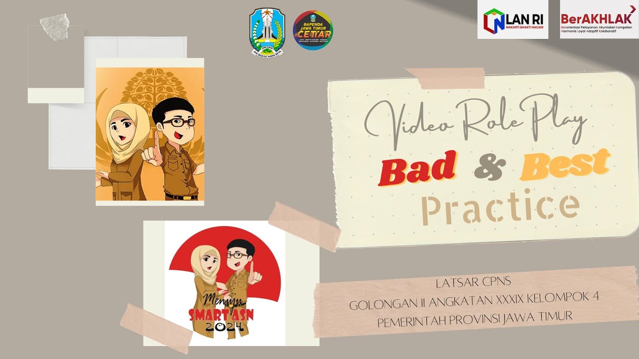 Video Role Play Bad & Best Practice Manajemen ASN - Kelompok 4C - YouTube