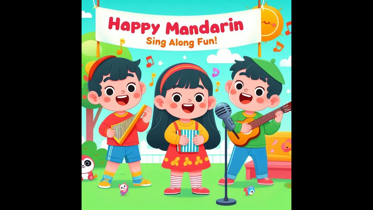 Happy Mandarin Kids Song: Children's Song Sing Along Fun! - YouTube