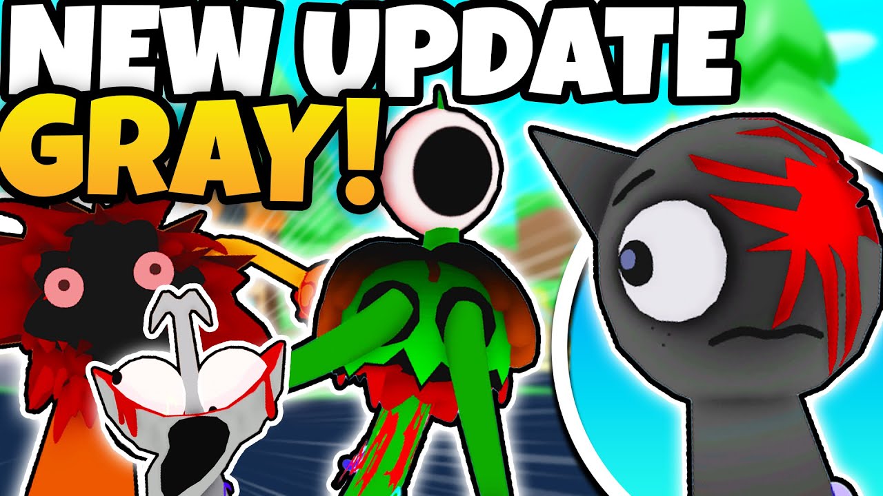 Get The PHASE 3 Gray And Vineria! | Sprunki Simulator 3D Animated ...