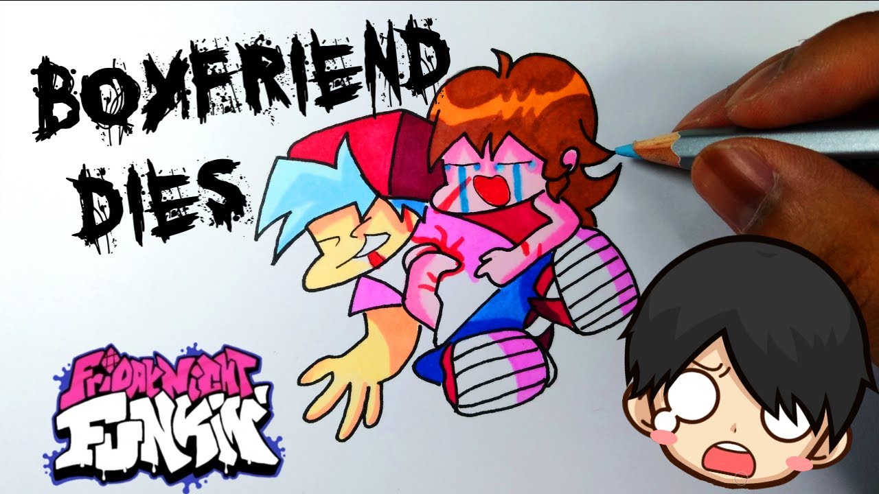 como DIBUJAR a BOYFRIEND DIES de FRIDAY NIGHT FUNKIN | PASO a PASO HOW ...