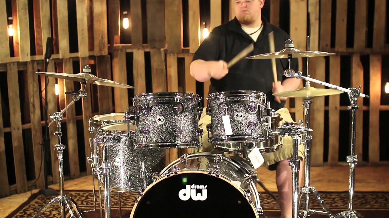 Dw Black Galaxy With Chrome Hardware - YouTube