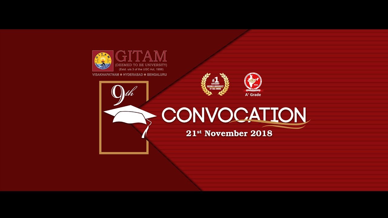 9th Convocation-21/11/2018 - YouTube