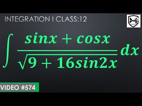 integration sinx+cosx/root 9+16sin2x dx I class 12 @mathsculeas - YouTube
