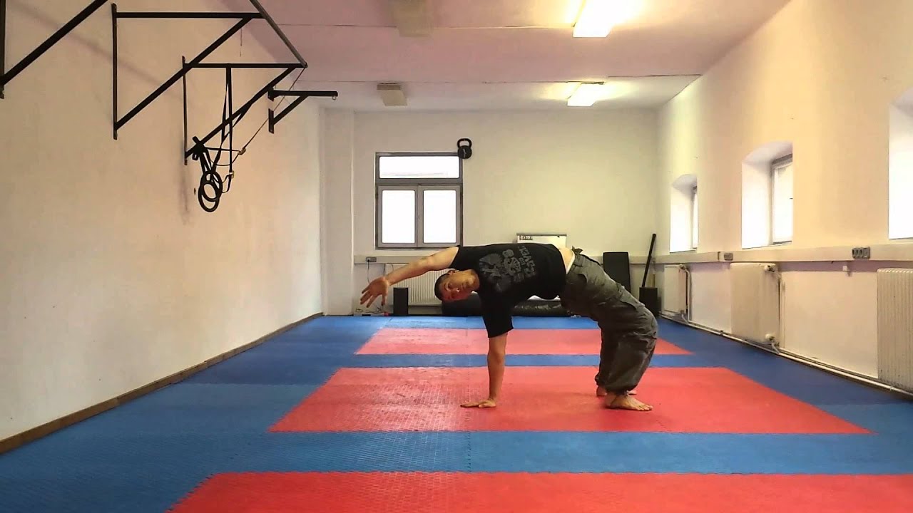 Rotation to bridge - practice - YouTube