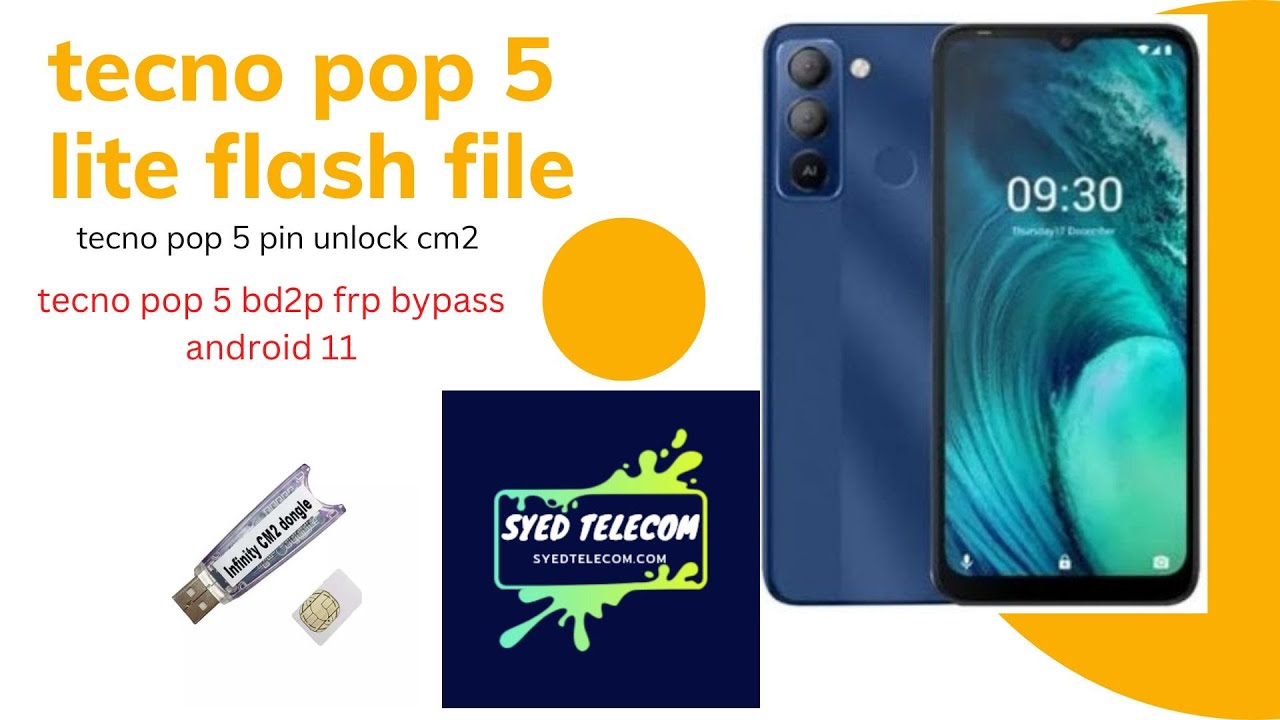 tecno pop 5 lite flash file/tecno pop 5 bd2p frp bypass android 11 ...