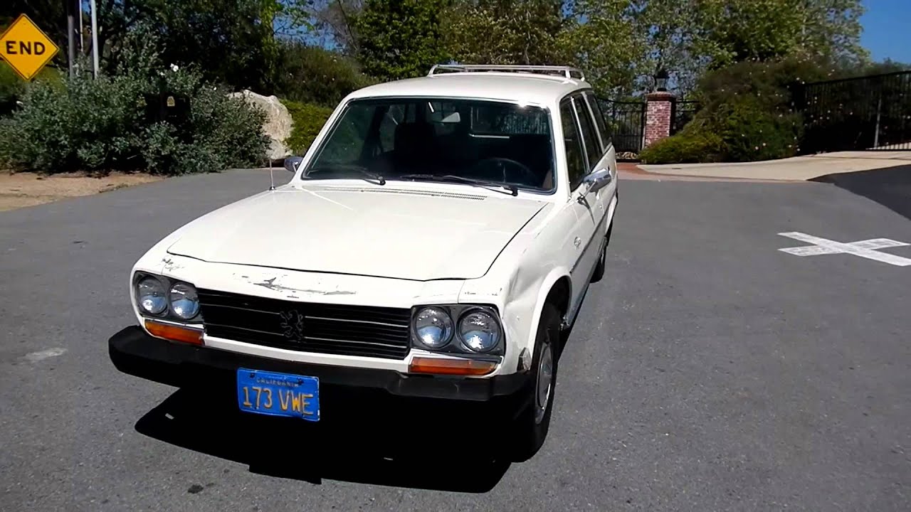 Peugeot 504D Diesel Station Wagon 504 Estate 1 Owner Break W123 ...