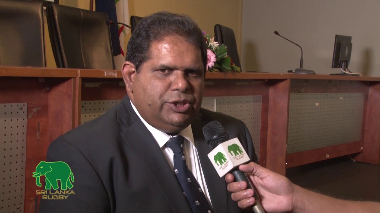 President-Mr.Lasitha Gunaratne at Sri Lanka Rugby AGM 2019 - YouTube