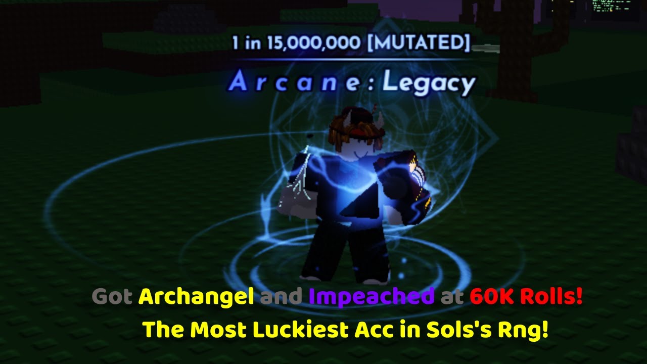 The Most Luckiest Sol's Rng Acc in Sol's Rng! - YouTube