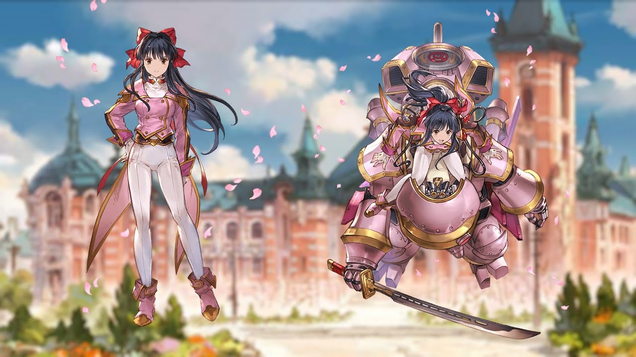Sakura Wars X Granblue Fantasy: Sakura's Event Story - YouTube