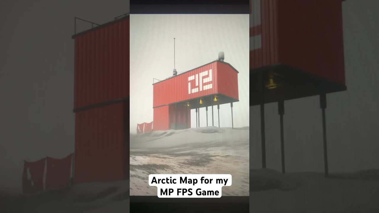 Map Teaser For My FPS Game! #blender #ue5 #art - YouTube