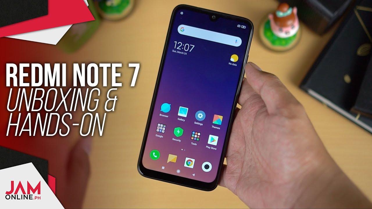 REDMI NOTE 7 UNBOXING AND HANDS-ON: 48MP CAMERA FOR PHP7,990 ($154 ...