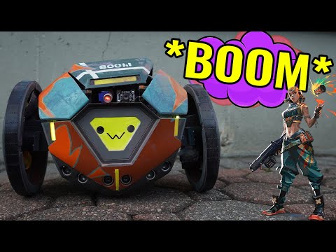 I Made A REAL Raze Boombot from Valorant