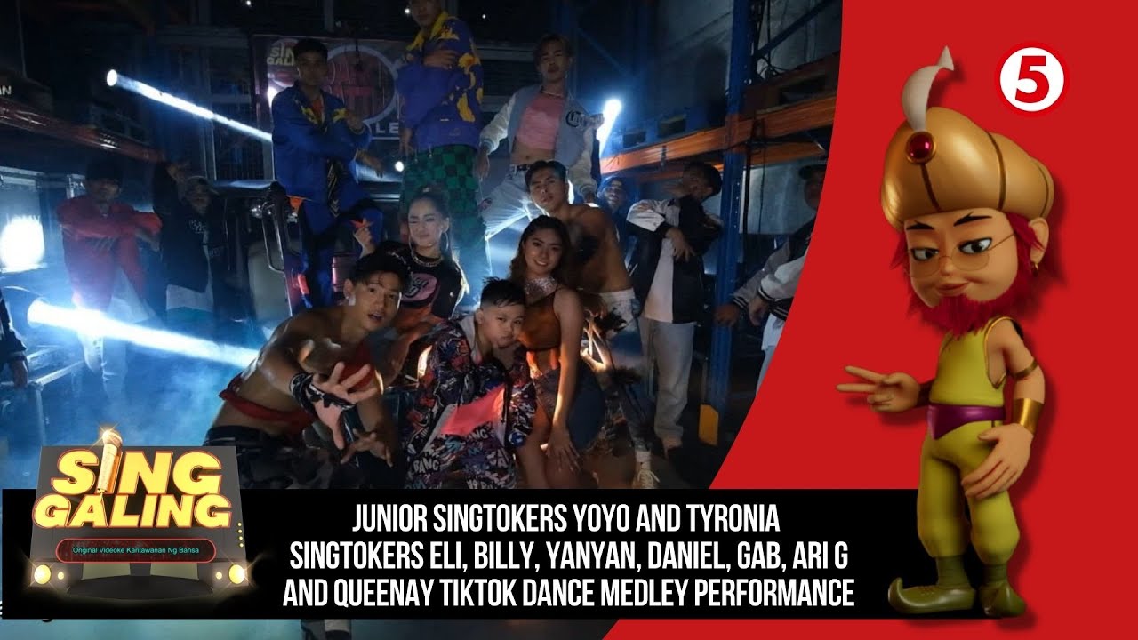 Singtokers Queenay, Ari G, Billy, Eli, Yanyan, Daniel & Gab with Junior ...
