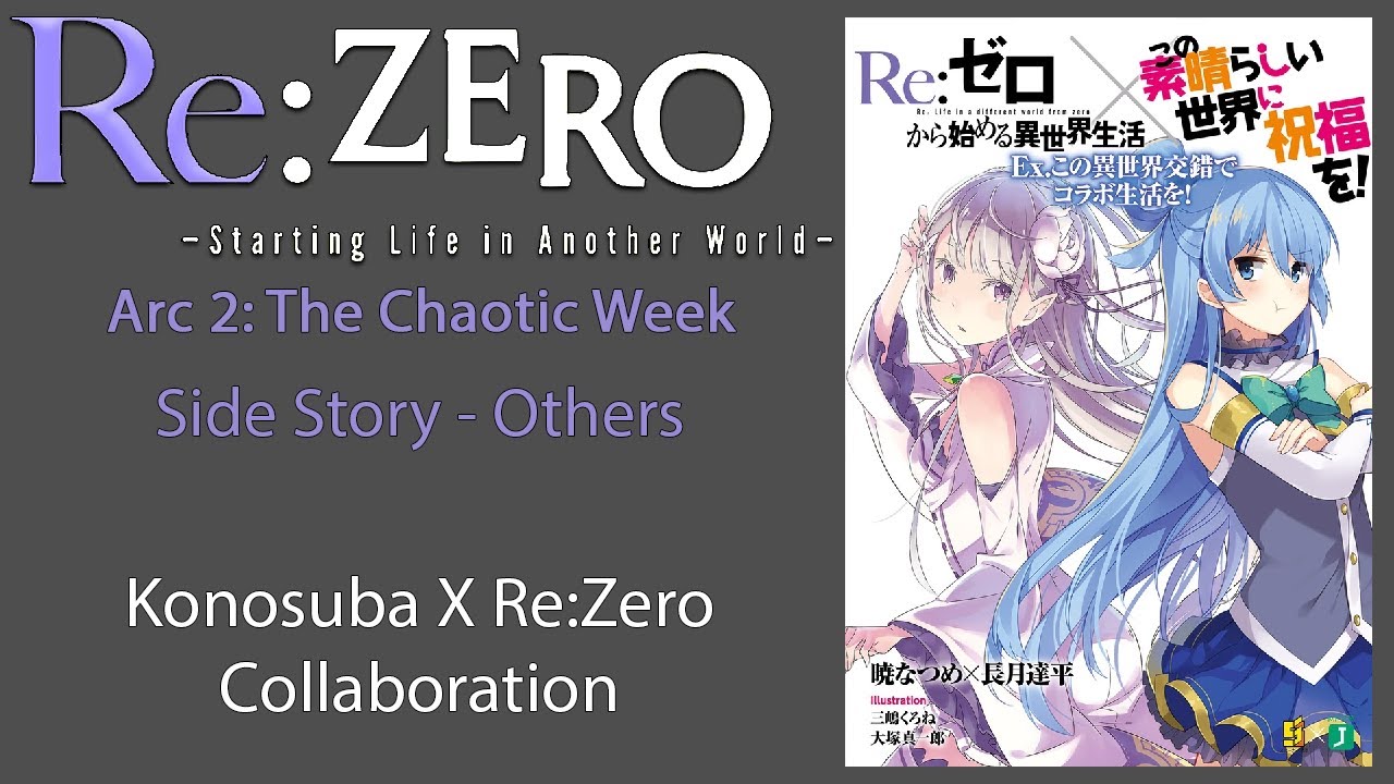 Re: Zero Side Story Audiobook | "Konosuba x Re:Zero Collaboration ...
