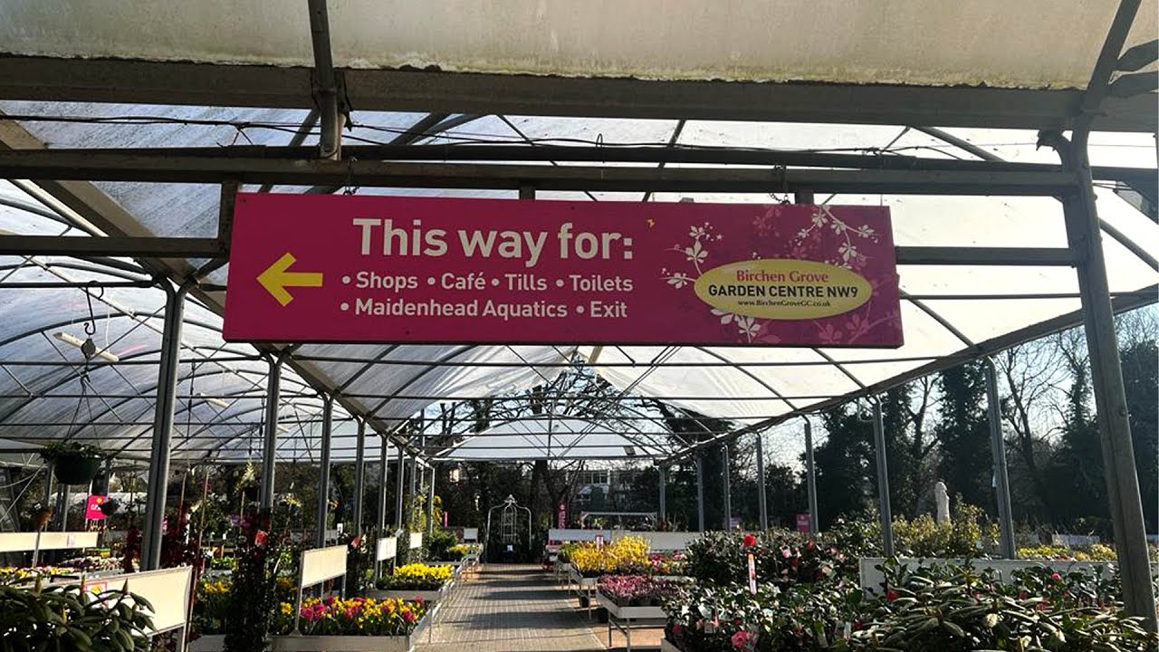 Birchen Grove Garden Centre مشتل - YouTube