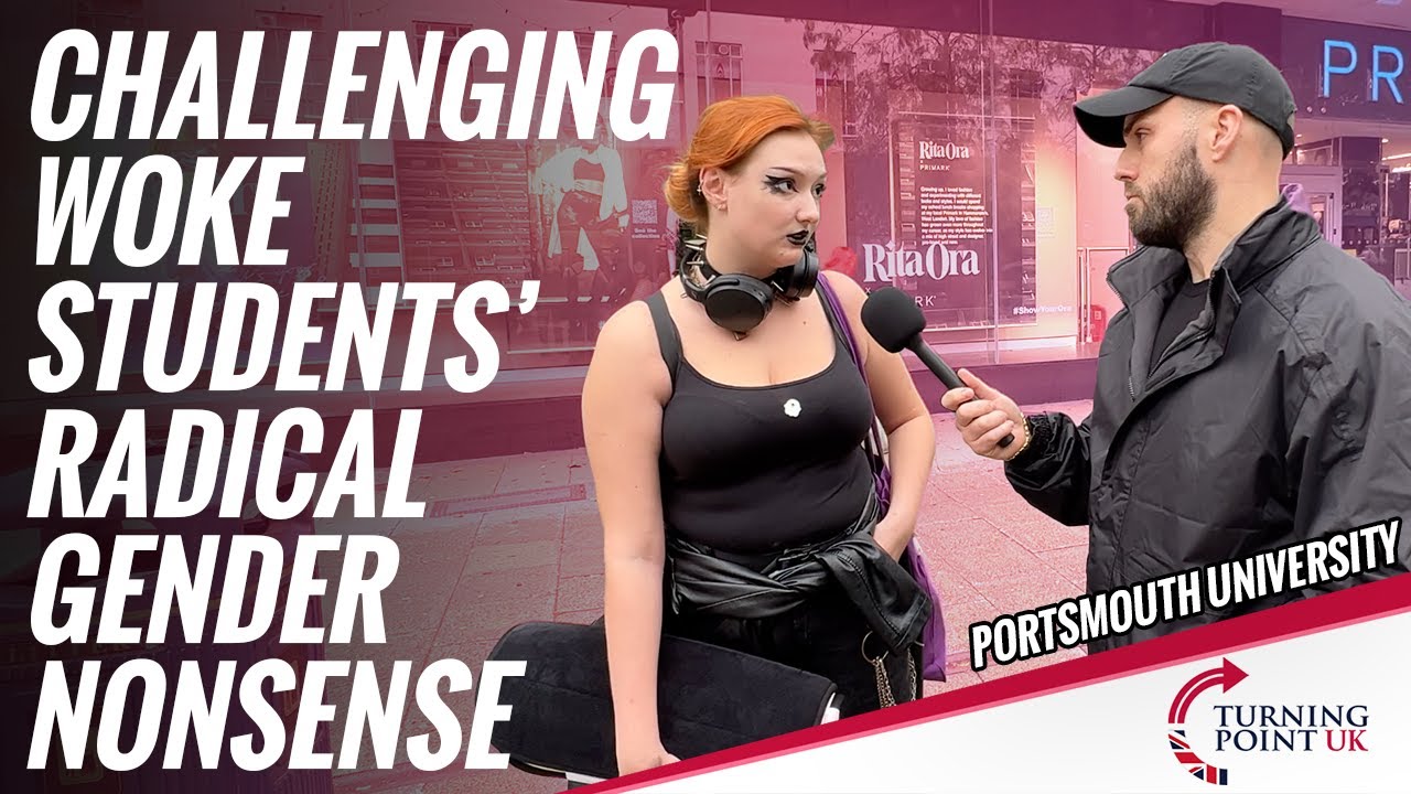 Challenging Woke Students' Radical Gender Nonsense - YouTube