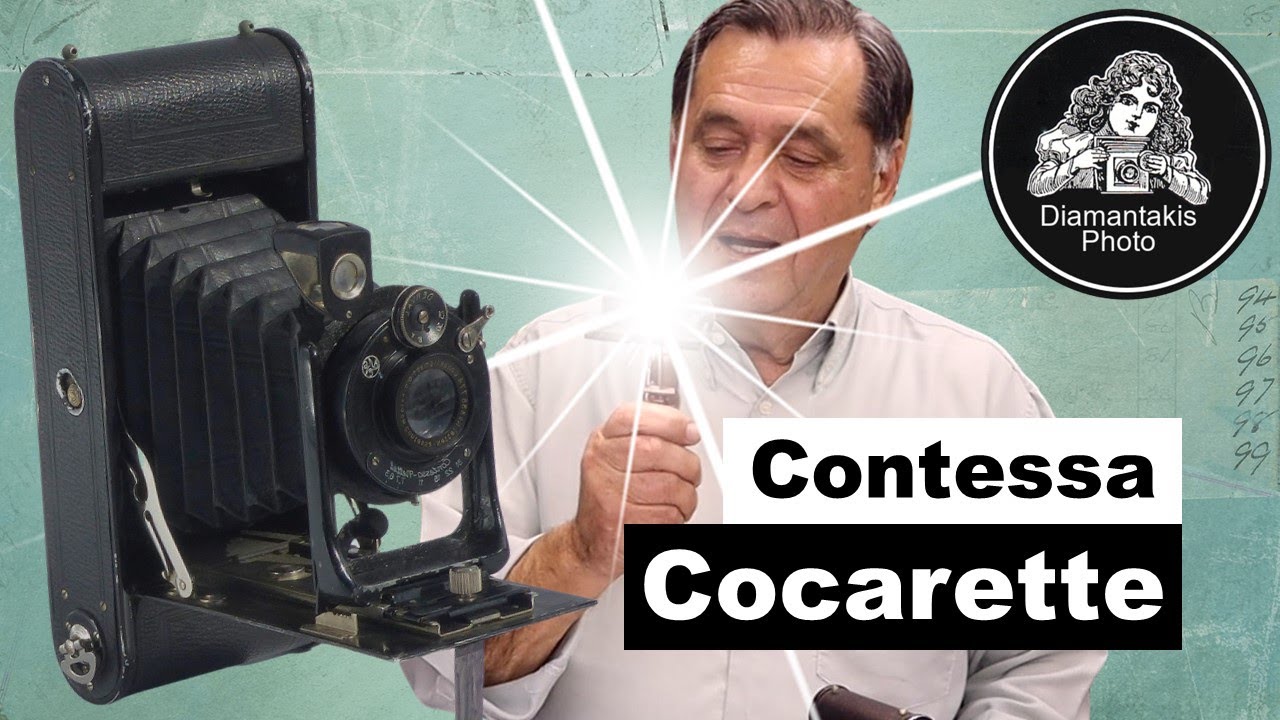 Cocarette Rollfilm Camera Nr. 220 (1925) der Contessa Nettel AG - YouTube