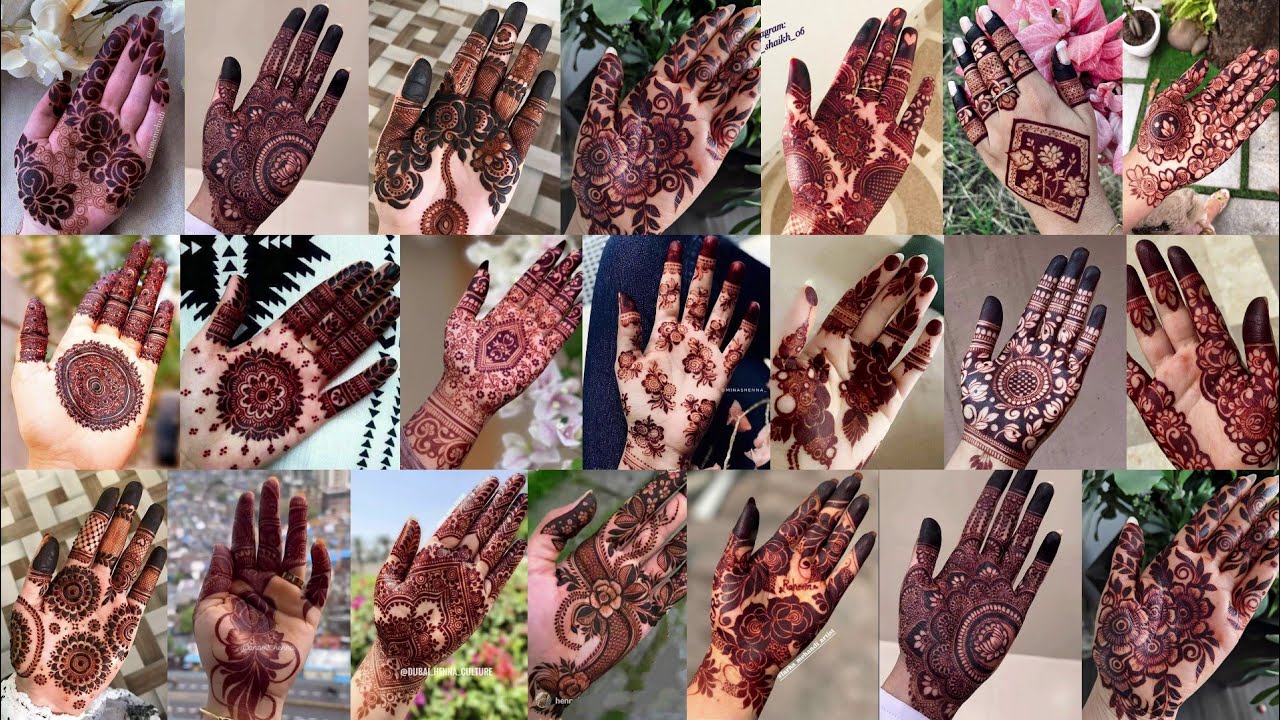 Latest New Most Easy & Unique Mehndi Kay Design | Simple Stylish ...