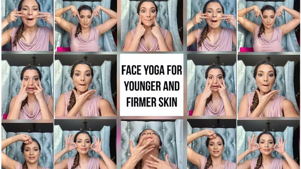 Anti ageing Face Yoga For Well Sculpted Face |Flawless Glowing Skin ...