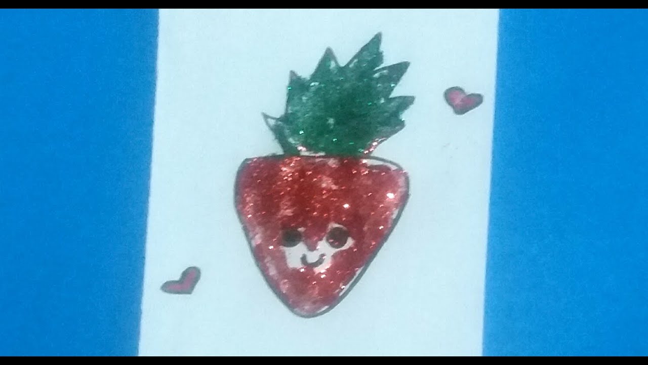 Como desenhar um morango 🍓 - YouTube