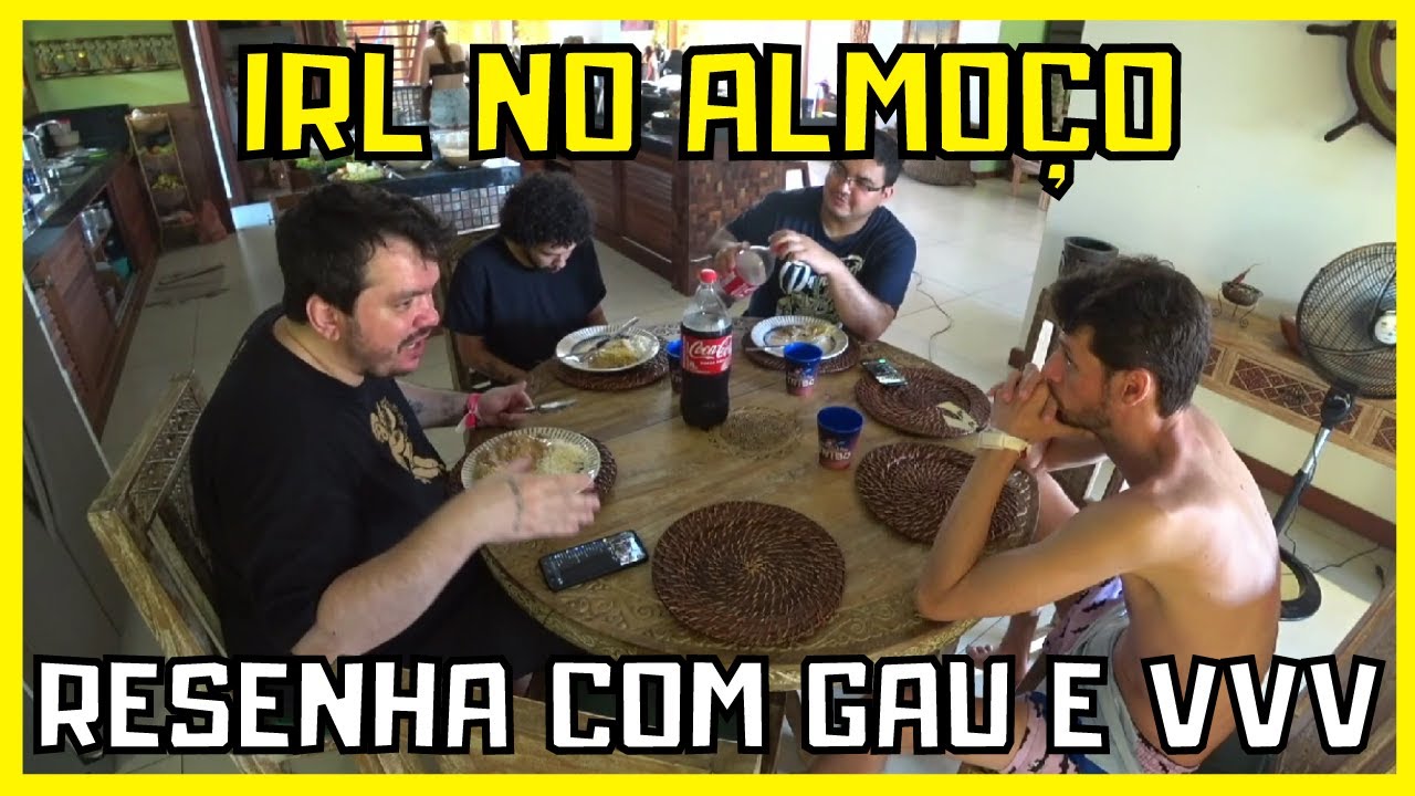RESENHA GAULES E VVV durante o Almoço - YouTube