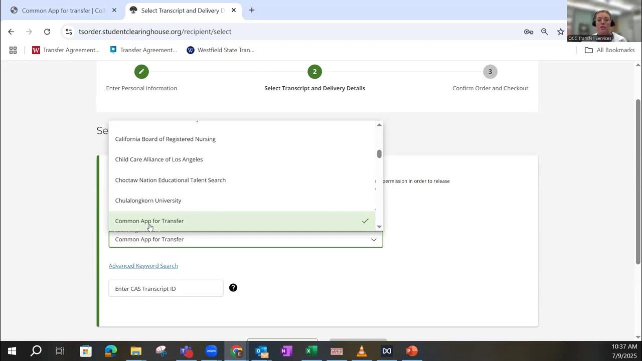 How to order transcripts on the Common App - YouTube