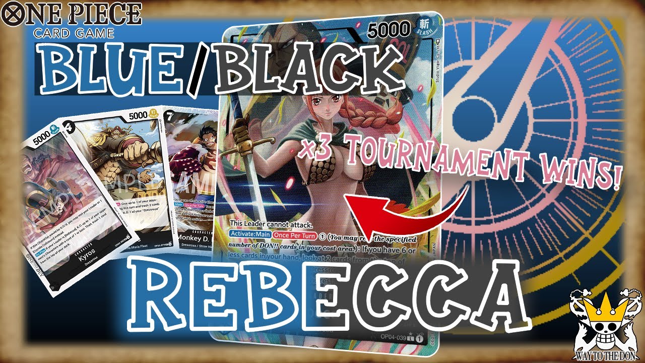 [OP04] Rebecca Deck Profile and Discussion || One Piece Card Game - YouTube