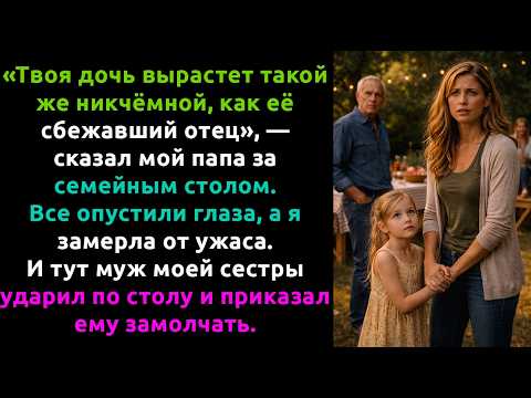 Муж сестры ПОСТАВИЛ моего отца на место — и этим СПАС всю нашу семью....