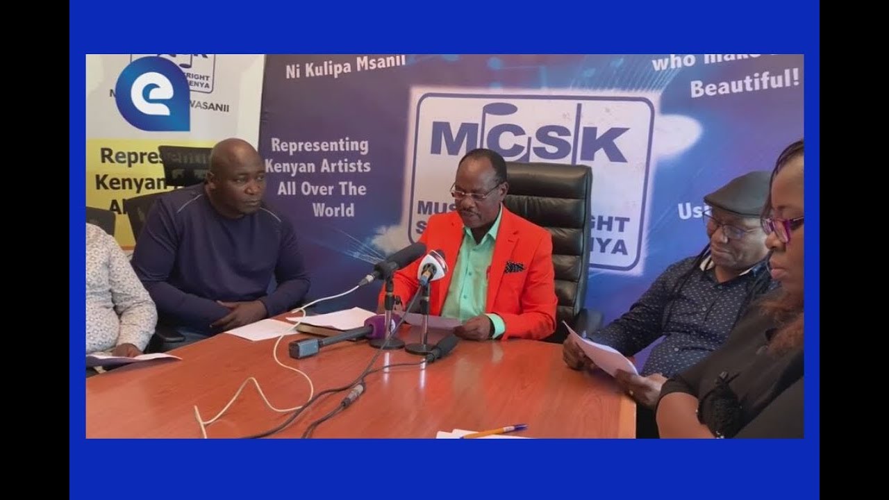 MCSK announces Ksh.37.5M royalty distribution - YouTube