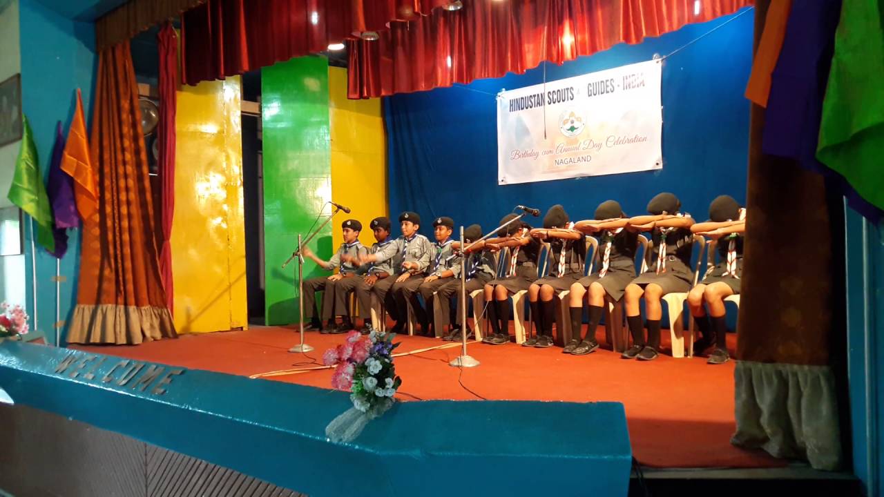 HAND CLAP SKIT BY HINDUSTAN SCOUTS AND GUIDES - YouTube