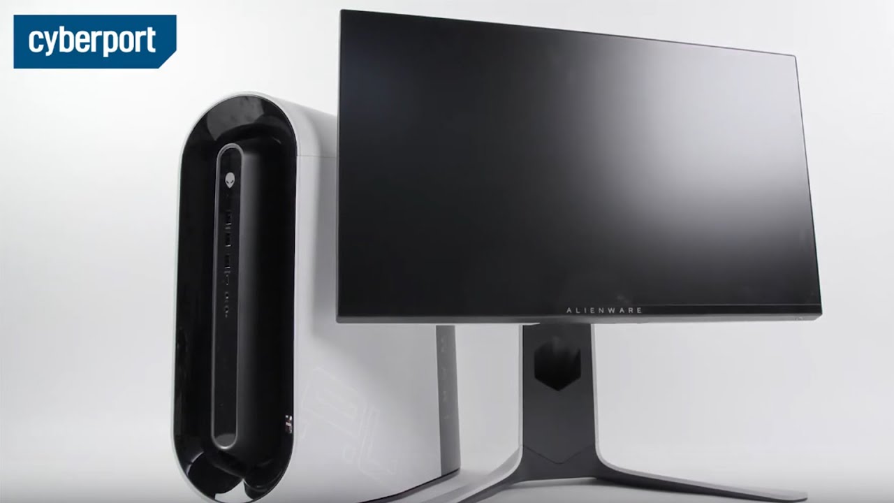 DELL Alienware Aurora Gaming-PC & Monitor im Test I Cyberport - YouTube