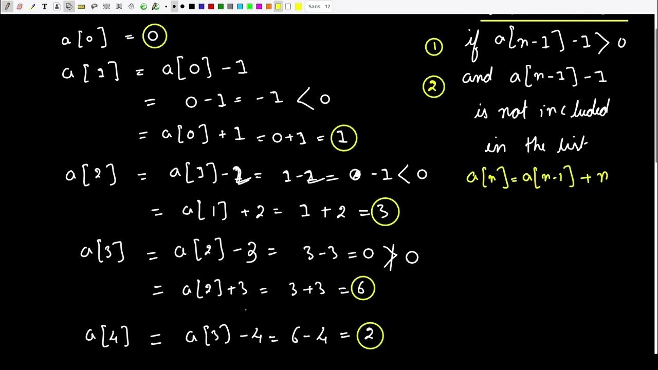 GeeksForGeeks | Recamans sequence - YouTube