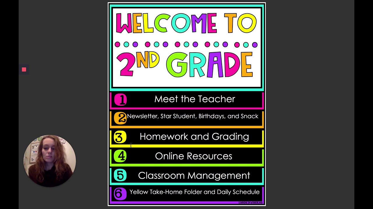 2nd Grade - Parent Information Night - YouTube