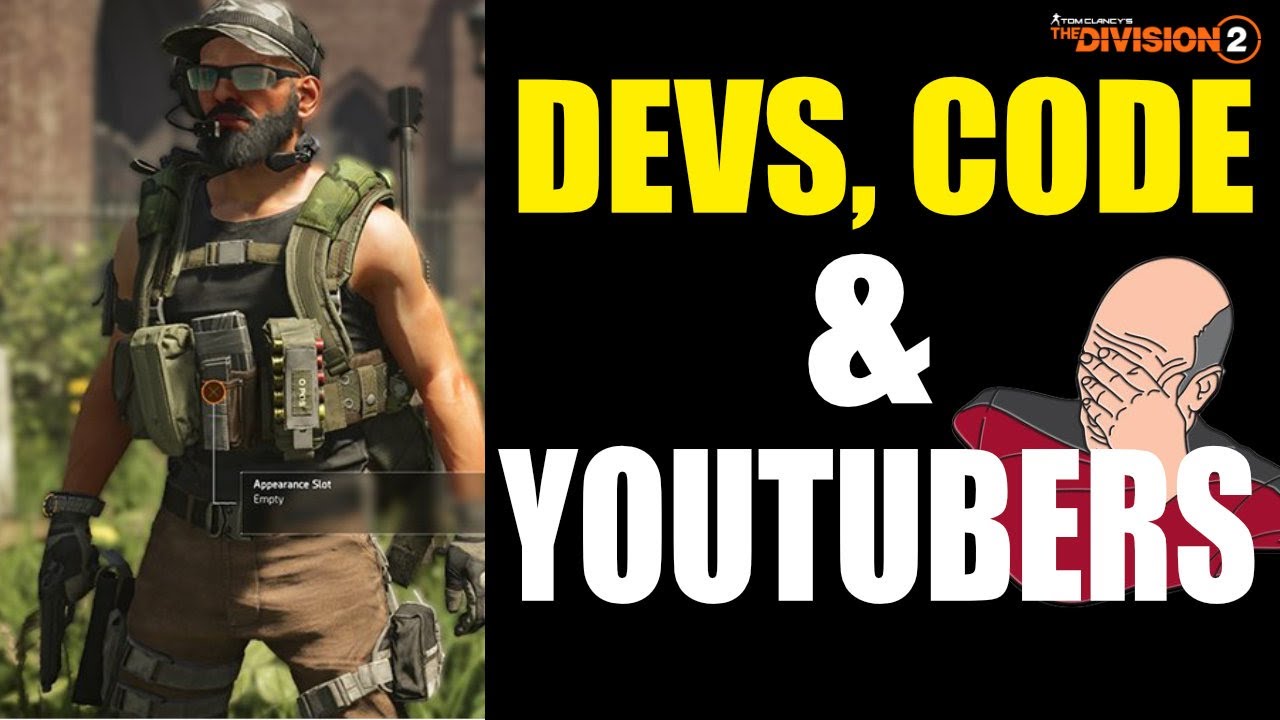 The Division 2 - Developers and YouTubers (Oh O!) - YouTube