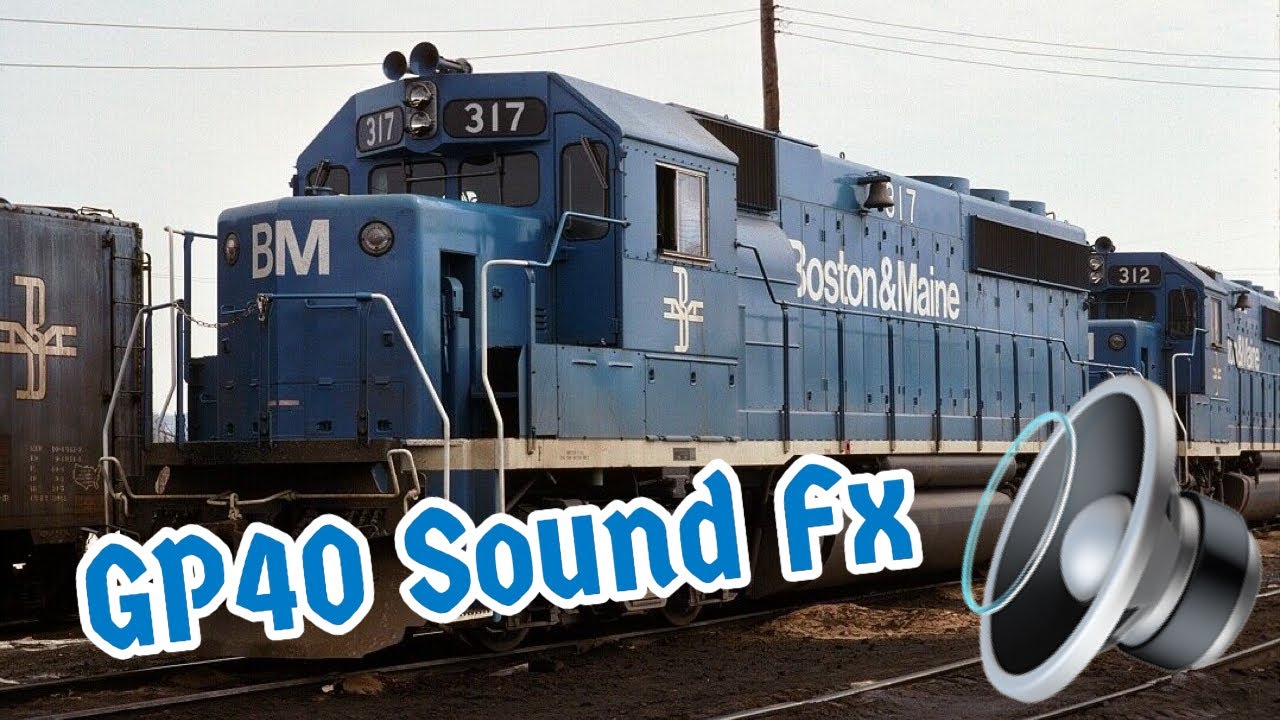 How a brand new B&M GP40 might've sounded in the 1970s - YouTube