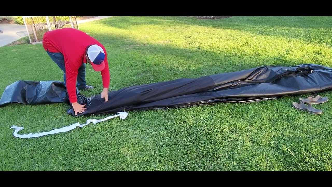 How to take down and roll inflatable movie screen, SHOWTIME series by ...