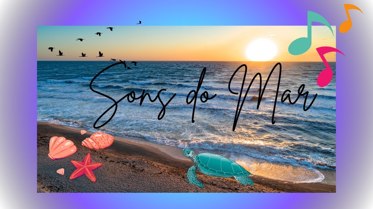 Vibes de Praia: Sons Relaxantes do Mar para Aliviar o Stress 🌊🍃 - YouTube