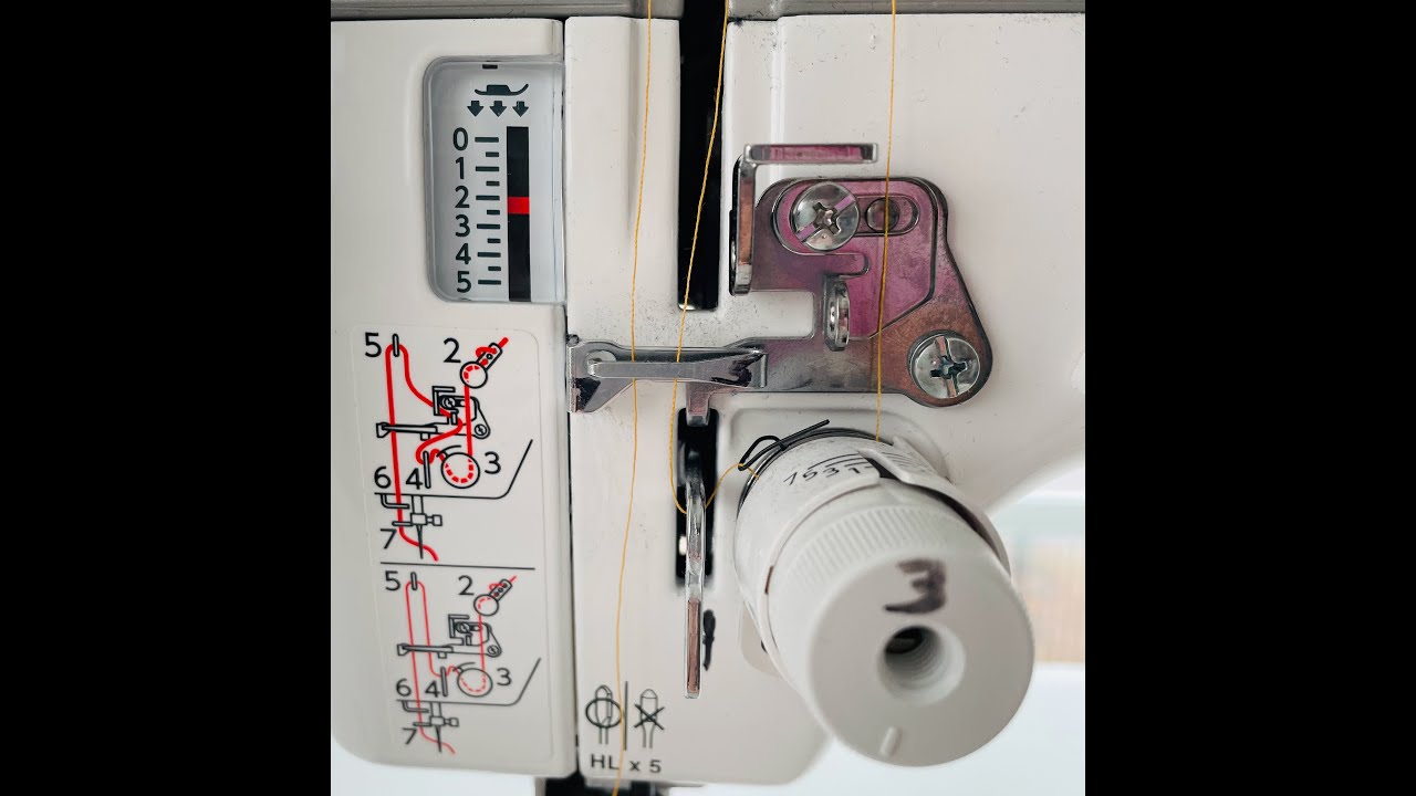 Quick TIp Unthreading/Rethreading Your Machine - YouTube