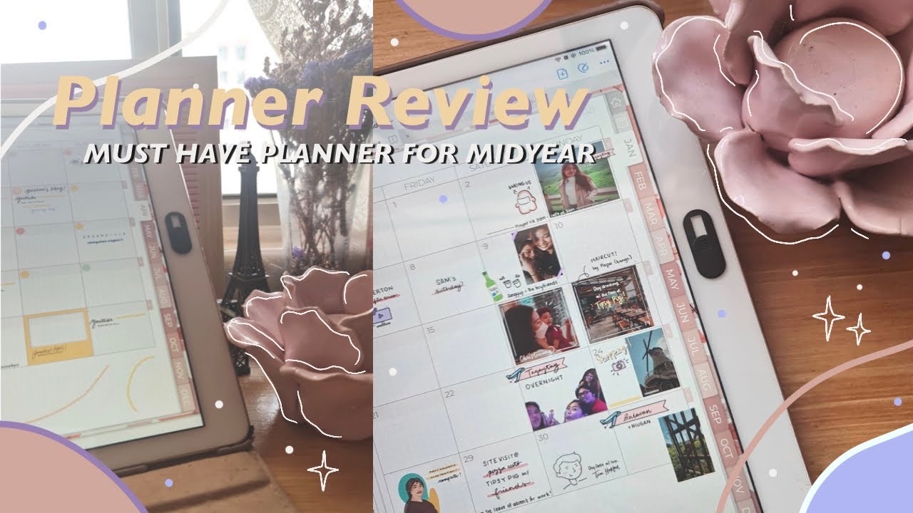Must have Planner for Mid year | HOBO HYBRID PLANNER REVIEW - YouTube