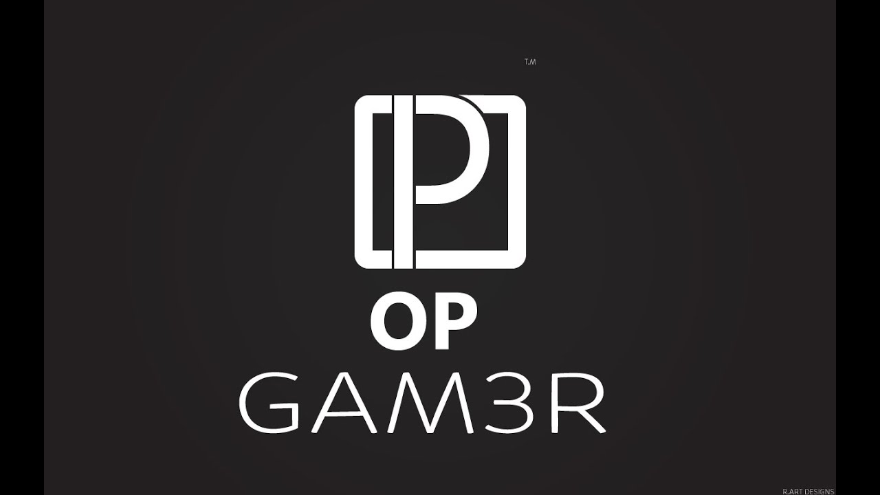 LOGO DESIGN OP GAM3R - YouTube