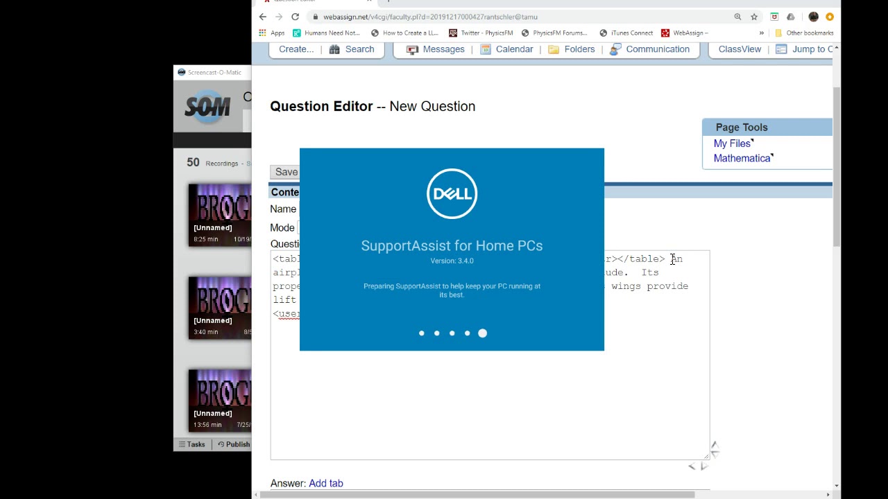 Webassign Example Program Youtube 0801