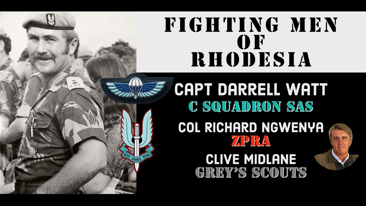 Fighting Men of Rhodesia ep170 | Capt Darrell Watt | Rhodesian SAS ...