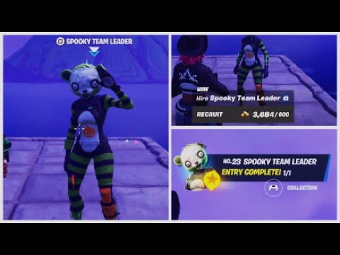 Where to Find and When to Hire Fortnite NPC Spooky Team Leader - Chapter 6 Season 4