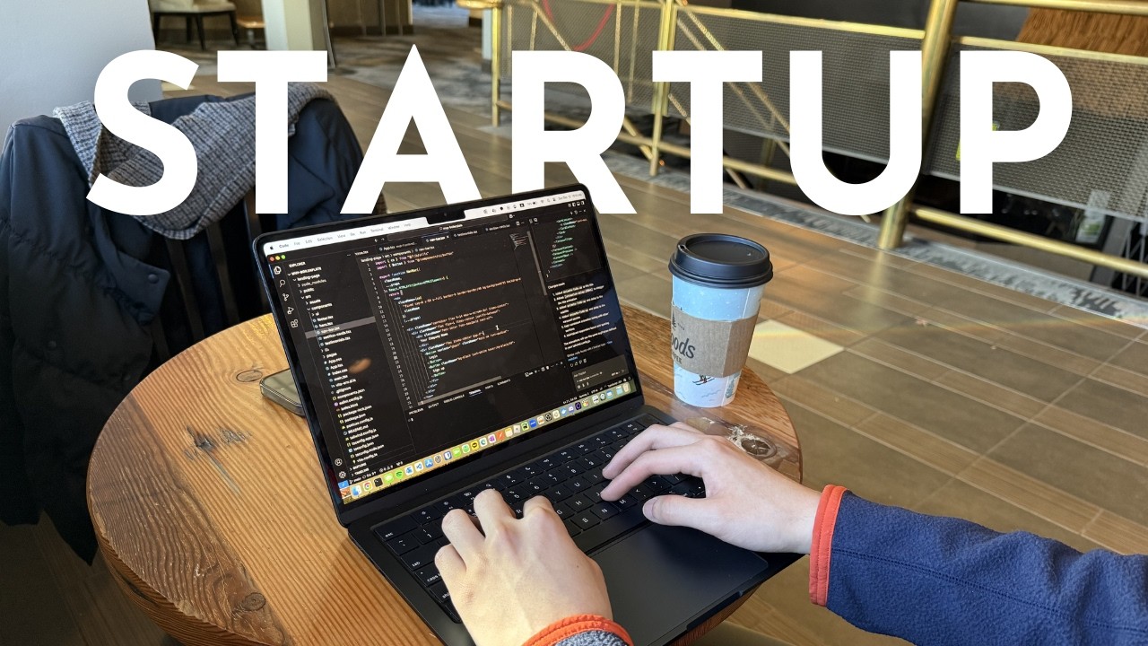 My Work Setup As A Startup Founder A Coding Vlog Youtube