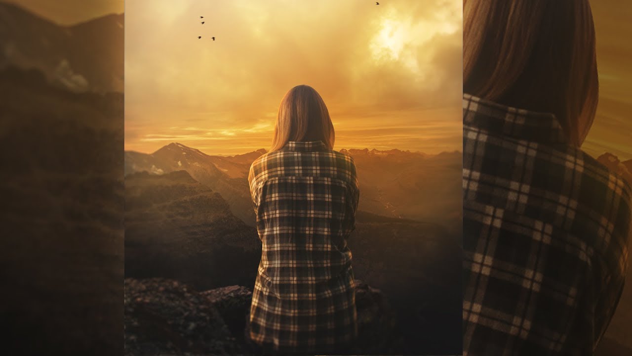 Photoshop Tutorial Blend Images With Background Sunset Effect In Photoshop Tutorial Blend Images With Background Sunset Effect In