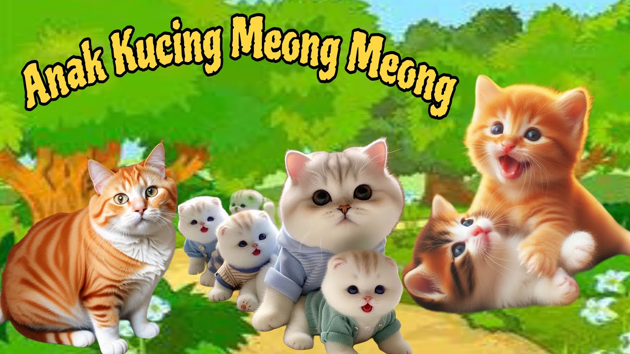 Kucing Usil Lucu Bikin Ngakak😹 ANAK KUCING MEONG MEONG‼️ FUNNY KITTEN ...