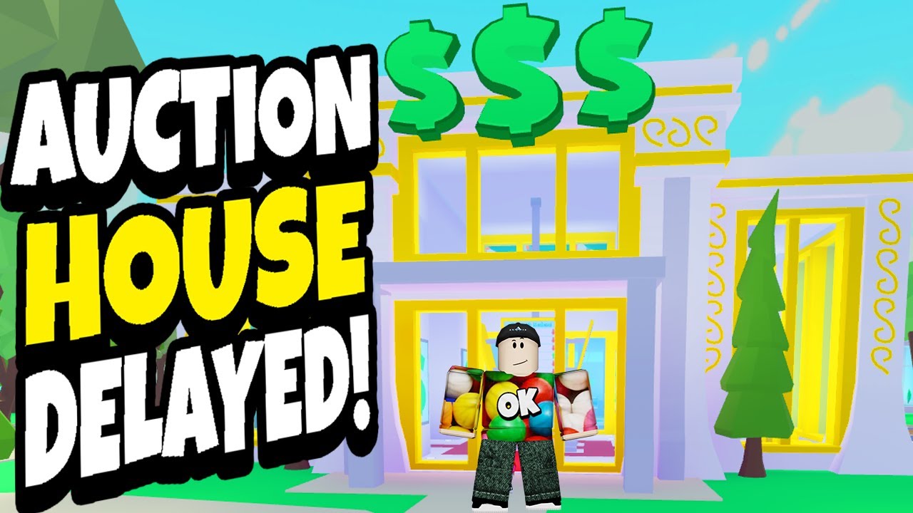 AUCTION HOUSE UPDATE ON MY RESTAURANT IS DELAYED! (ROBLOX) - YouTube