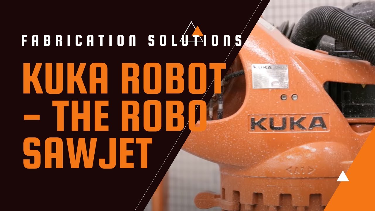 Full Sealed Foundry Grade KUKA Robot - BACA Robo SawJet - YouTube