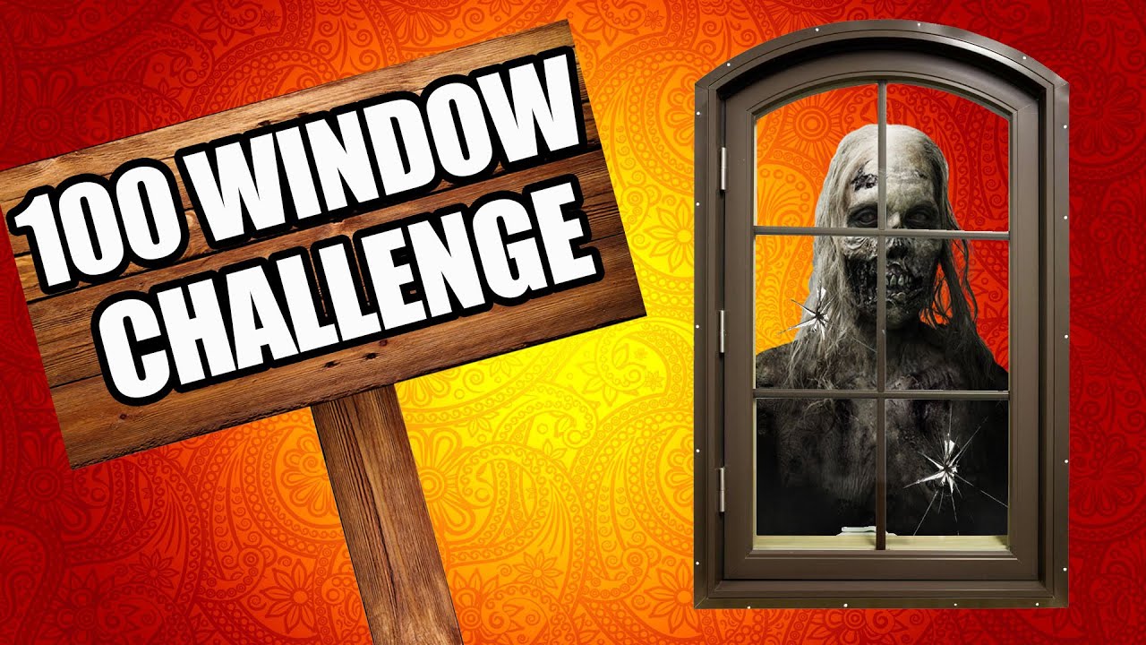 THE 100 WINDOW CHALLENGE (Call of Duty Zombies) - YouTube